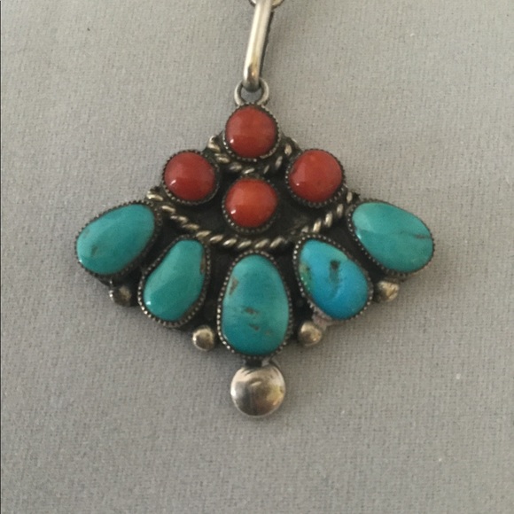 Handmade by B.W. | Jewelry | Vintage Native American Indian Necklace ...